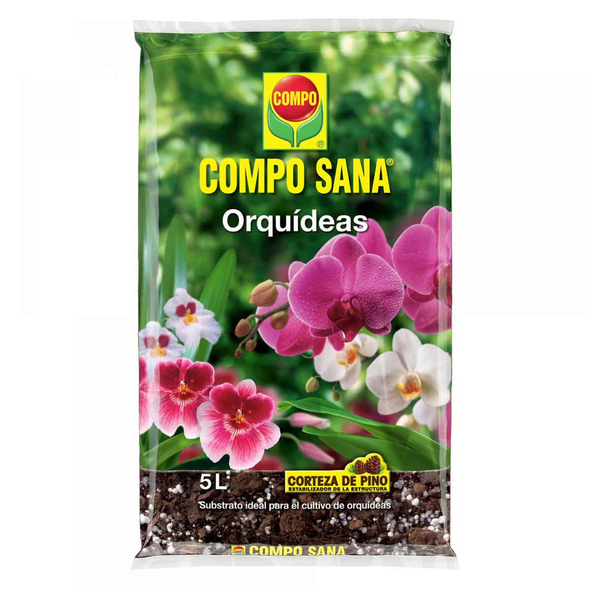 Substrato Sana Orquídeas 5 L COMPO