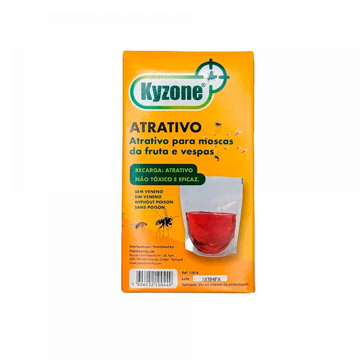 Pack Armadilha Ecotrap Com Atrativo KYZONE
