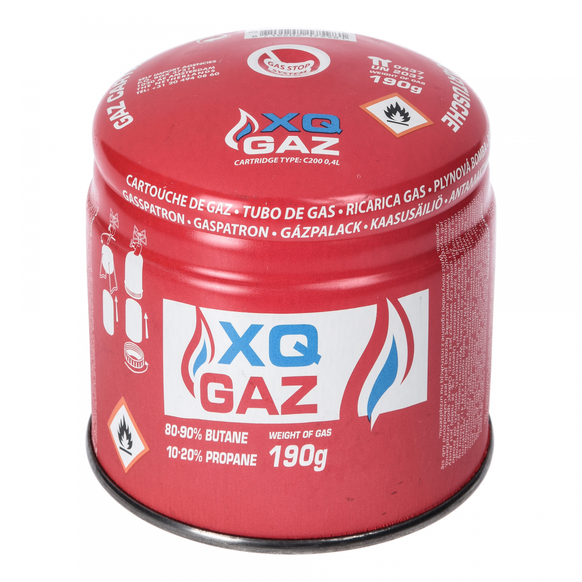 Recarga Gás Camping 190GR - SF0136486_00000 | Agriloja