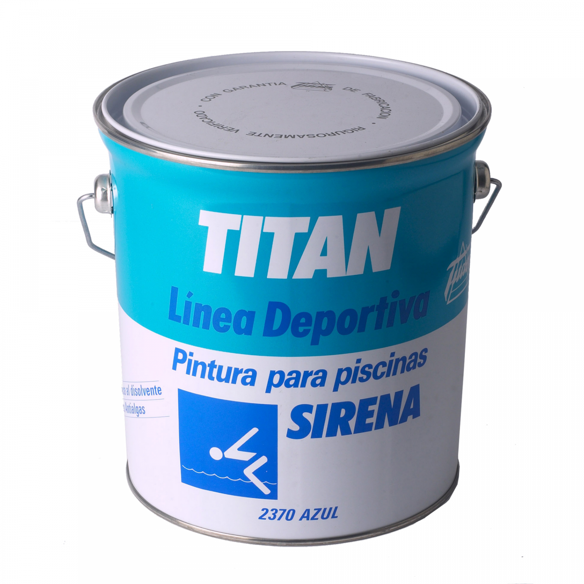 Pintura Piscinas Sirene azul 10L TITAN