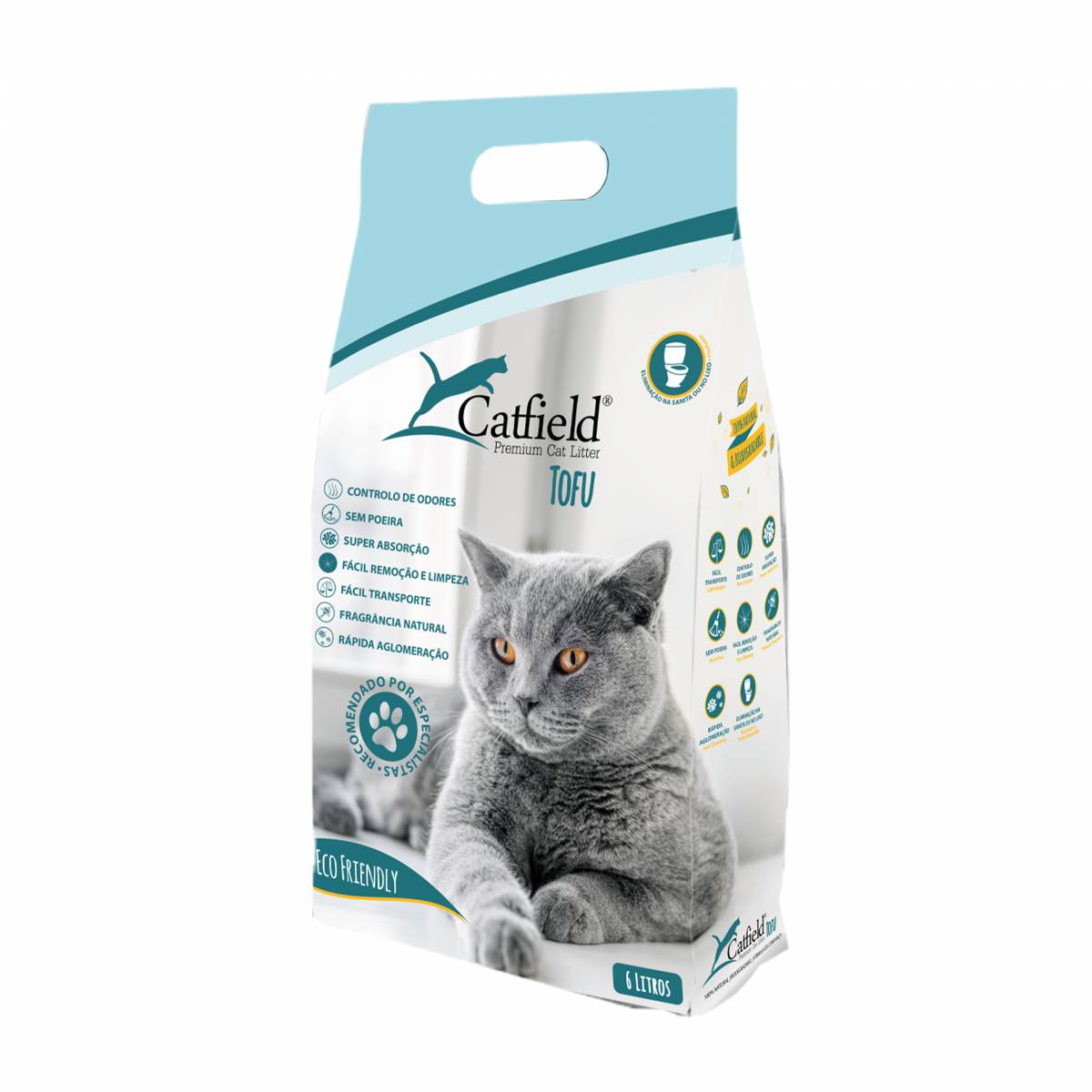 Areia Tofu 6 L CATFIELD