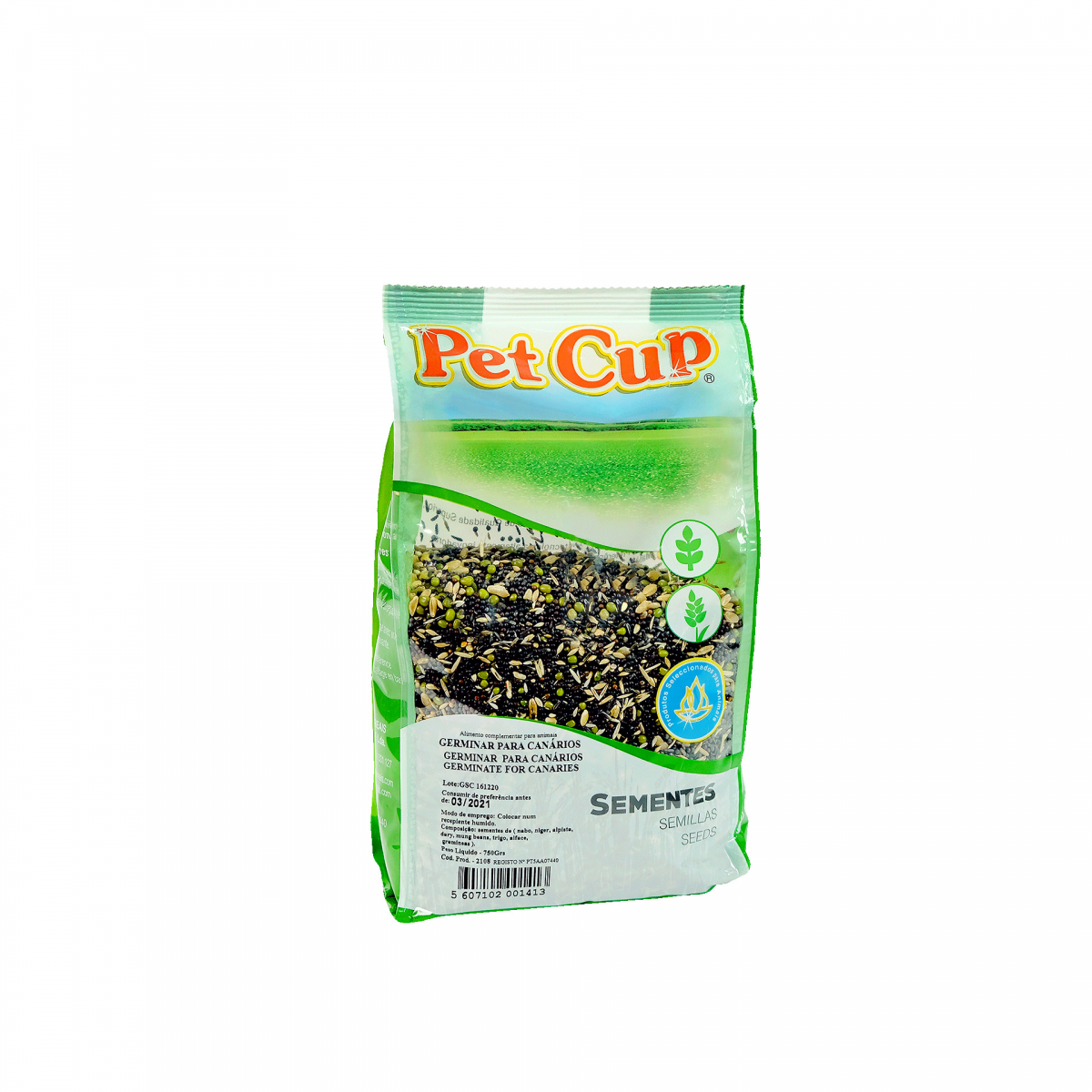 Semente Germinar paraCanário PET CUP 750Gr - SF0167439_00000 | Agriloja