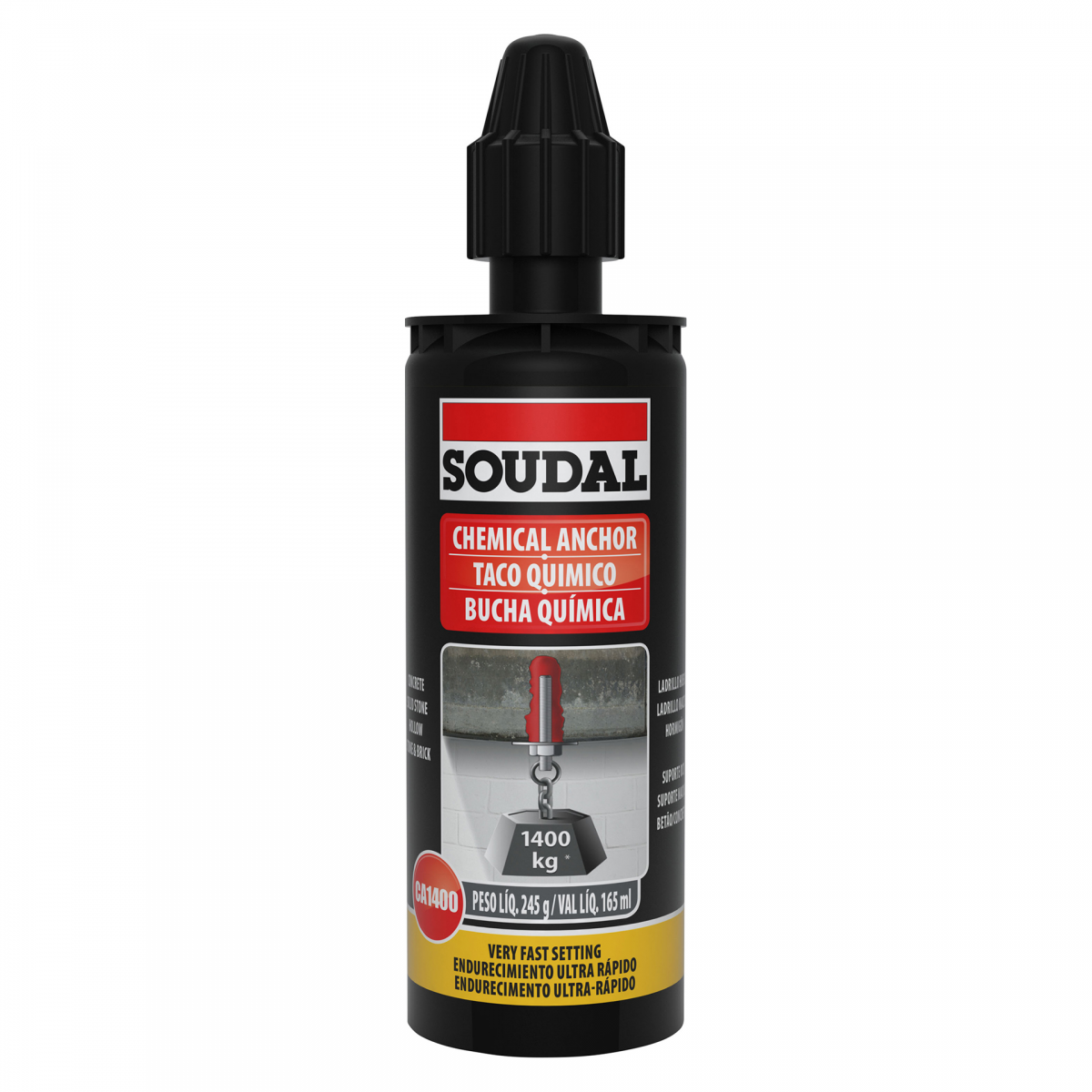 Bucha Quimica Vinylester SOUDAL 165ML