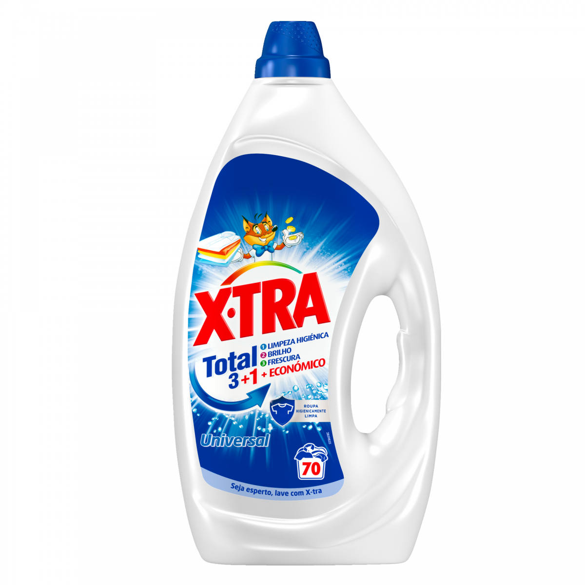 Detergente Líquido Roupa 70 Doses XTRA