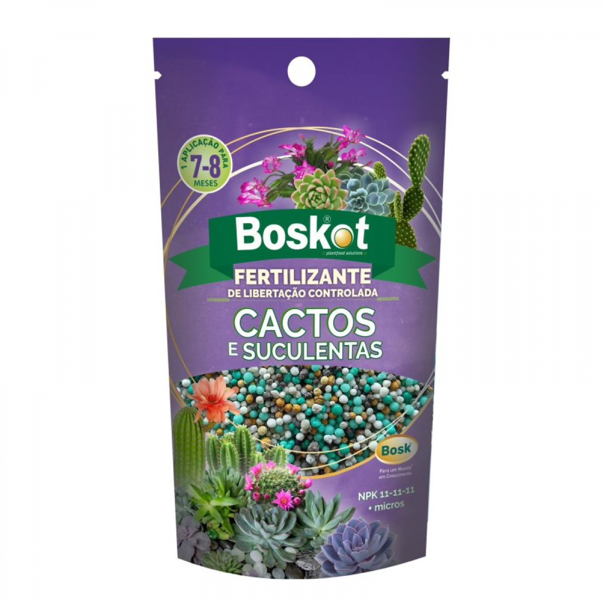 Adubo Cactos Suculentas 100 G BOSKOT