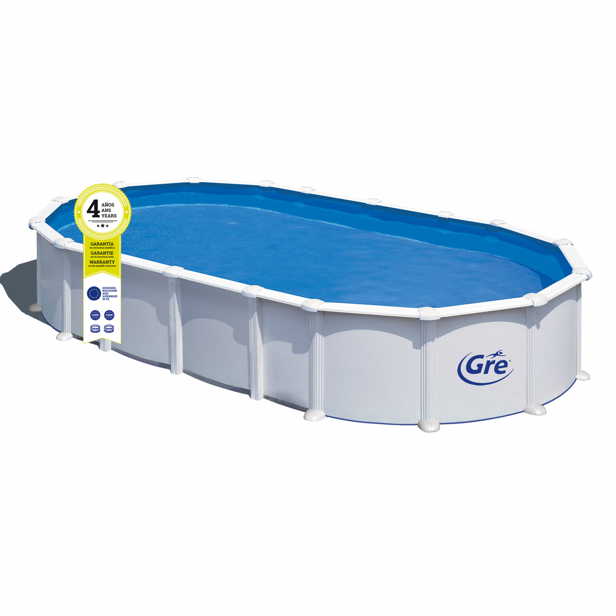 Piscina Filtro Areia Omega 730X375X132 CM GRE