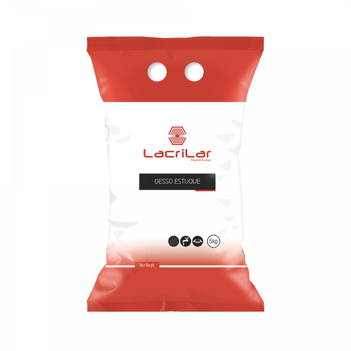 Massa Estuque Lacrilar 5KG