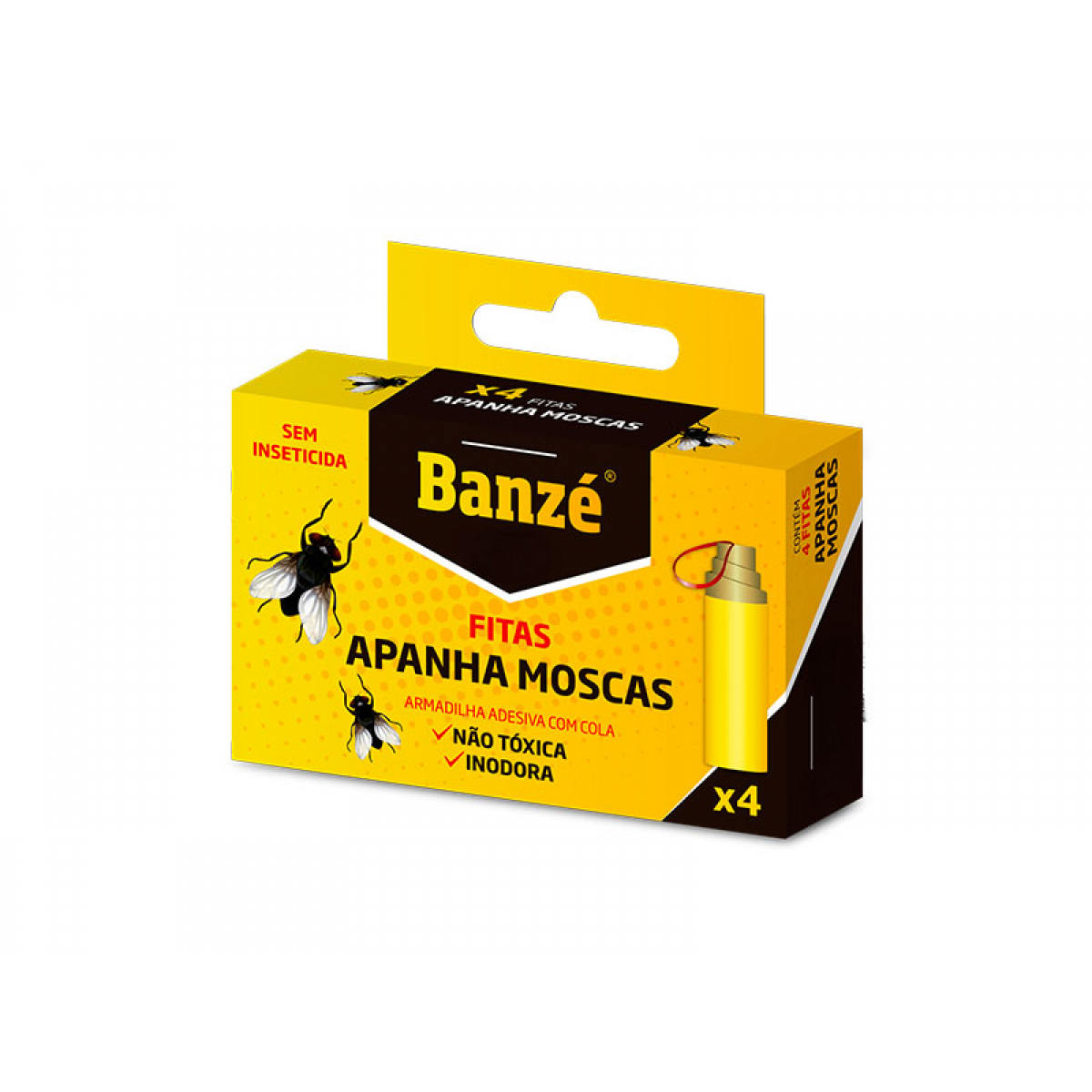 Fita Apanha Moscas 4 UN BANZÉ
